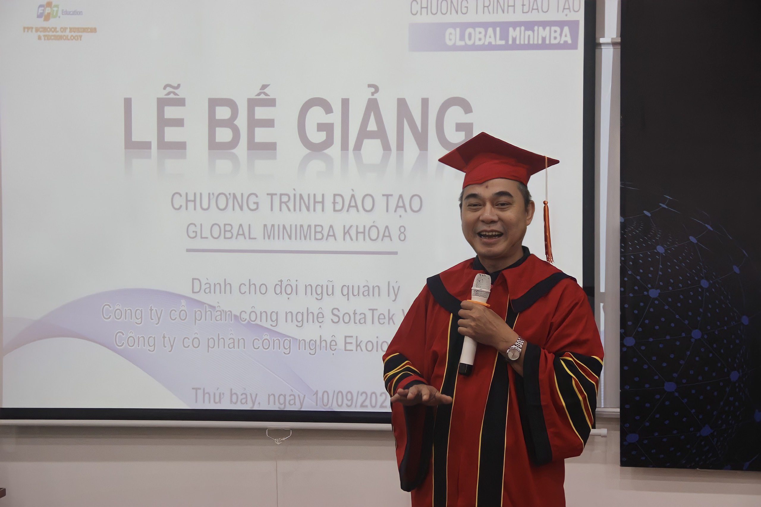 Graduation Ceremony of Global MiniMBA Course for SotaTek’s Managers ...