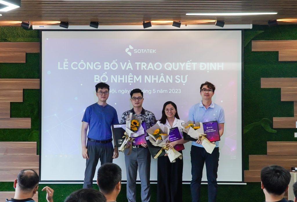 Ceremony to Announce and Award Decision of Appointment - April 2023 - Sota Holdings | A global ...