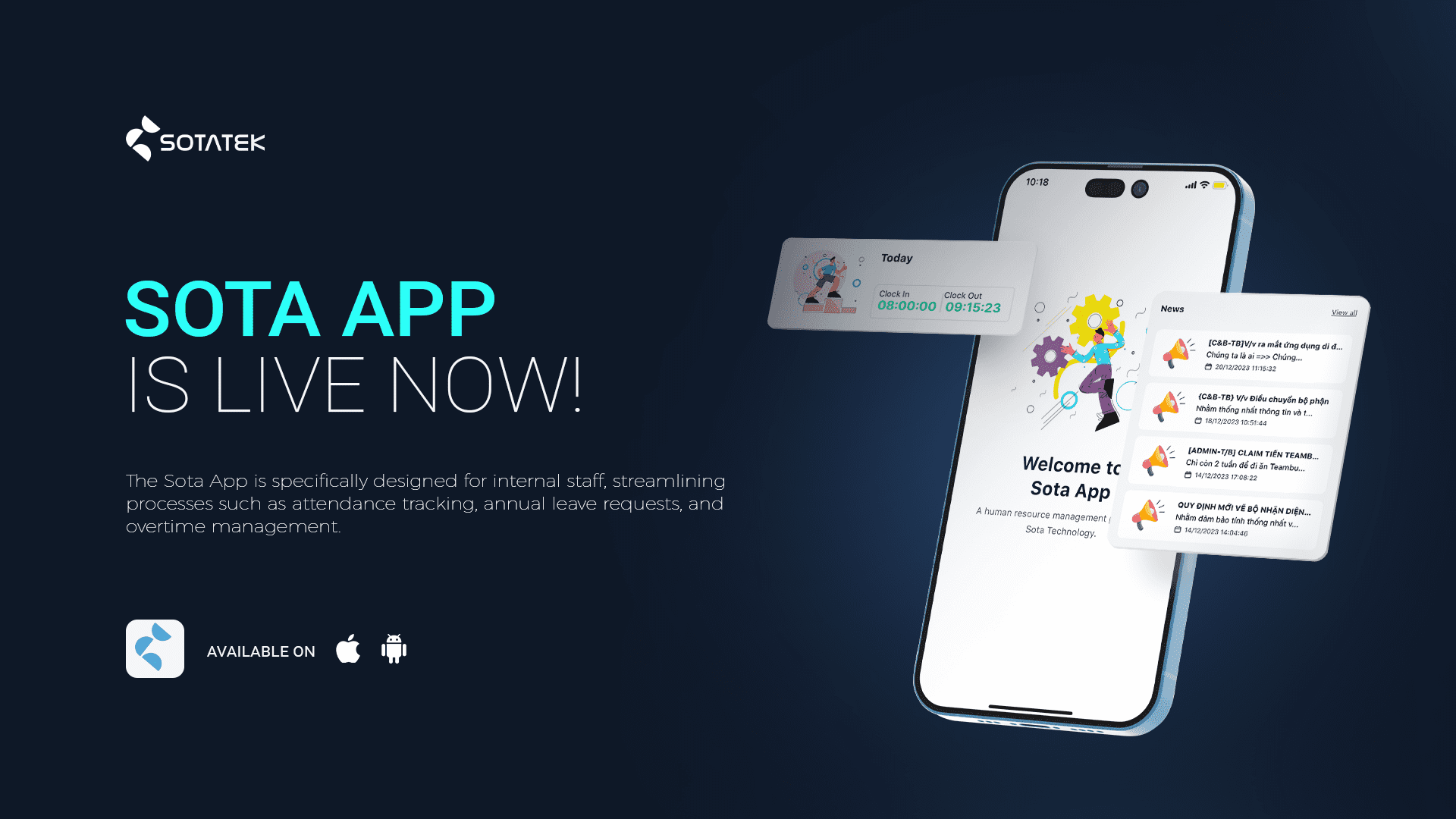Sota App Is Live Now Sota Holdings A Global It Consulting